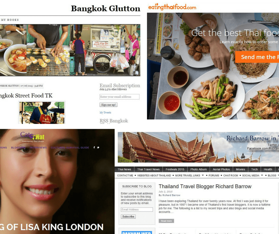 Bangkok bloggers to follow
